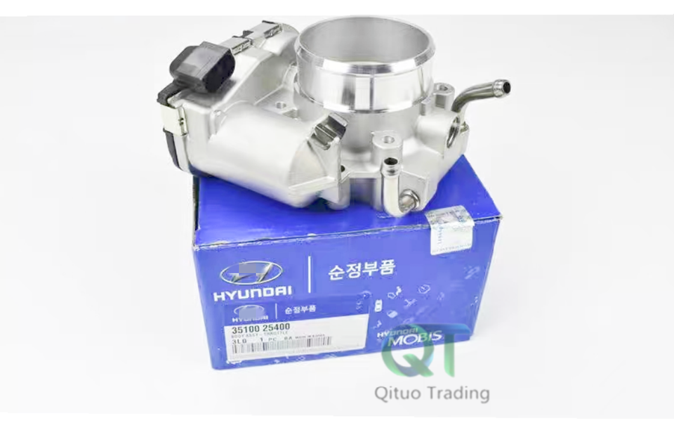 GENUINE Throttle Body For 2006-2013 Hyundai Kia 2.0L 2.4L 35100-25400 ...