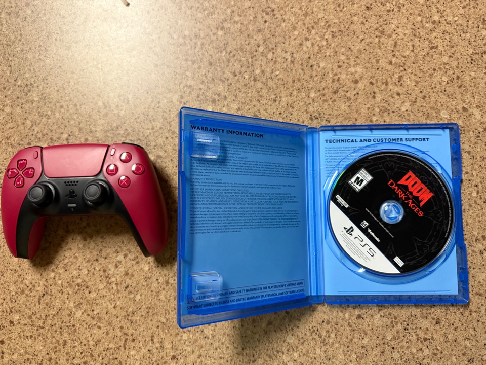 Doom The Dark Ages PS5 Game + Controller 196388561179| eBay