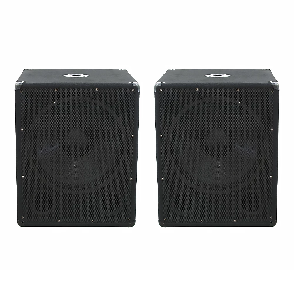 2 x Omnitronic Subwoofer Bass Bin Speaker 15" 800W BX-1550 | eBay