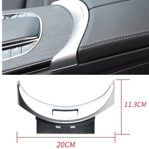 Silver Center Armrest Box Release Button Cover For Benz C Class W205 GLC W253 zo | eBay Australia