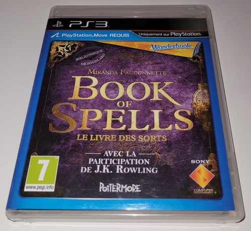 Sony PlayStation 3/PS3 - Wonderbook : Book Of Spells Le Livre Des Sorts ...