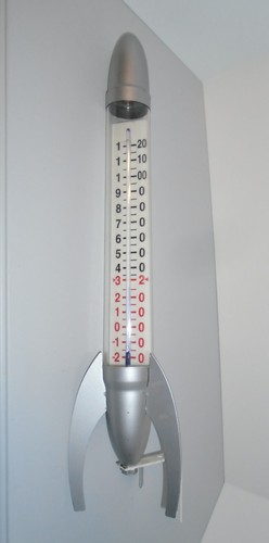 HUGE PRICE DROP !! THERMOMETER SPACE AGE ROCKET RETRO ! | eBay