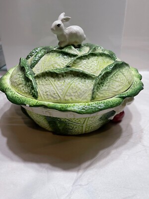 Corner Ruby Easter Bunny Dish Bowl Rabbit Bunny collection easter candy ...