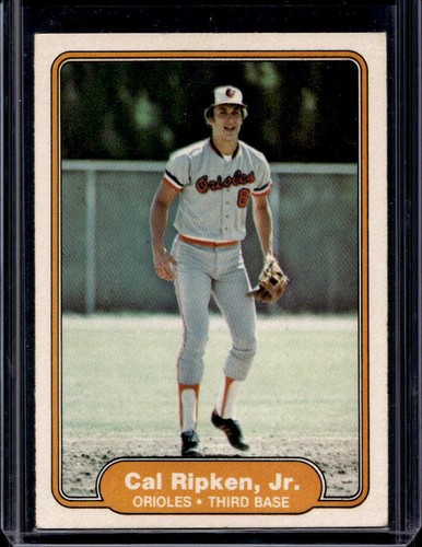 1982 Fleer Cal Ripken Jr. Rookie Card RC #176 Orioles | eBay