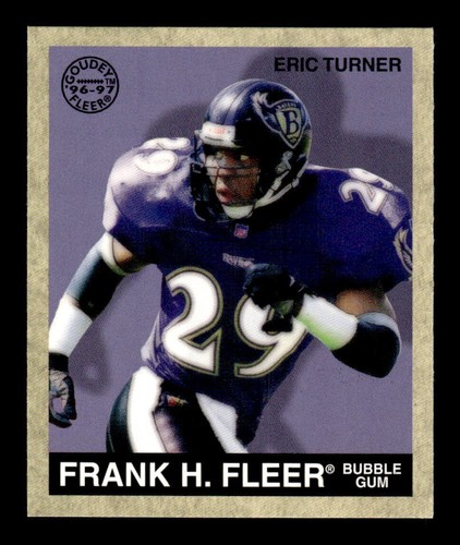 Eric Turner 1997 Fleer Goudey #4 Baltimore Ravens | eBay