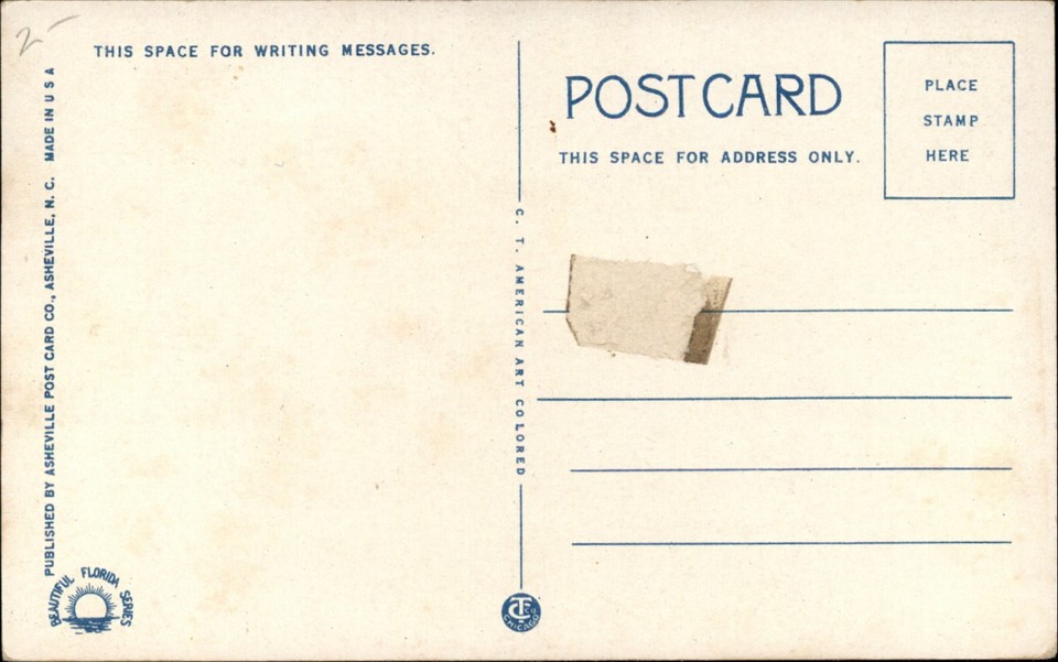 Oranges Florida The Box of I Promised You From vintage postcard u715 | eBay