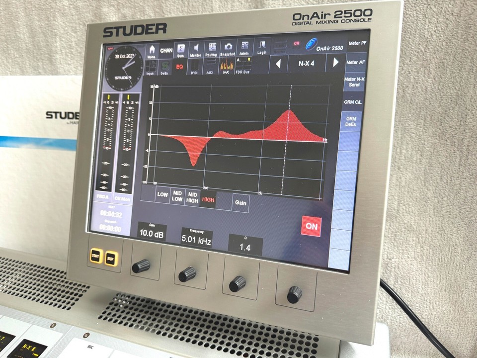 Studer ON AIR 2500 onair broadcast highend Mix Console Madi AES Analog ...