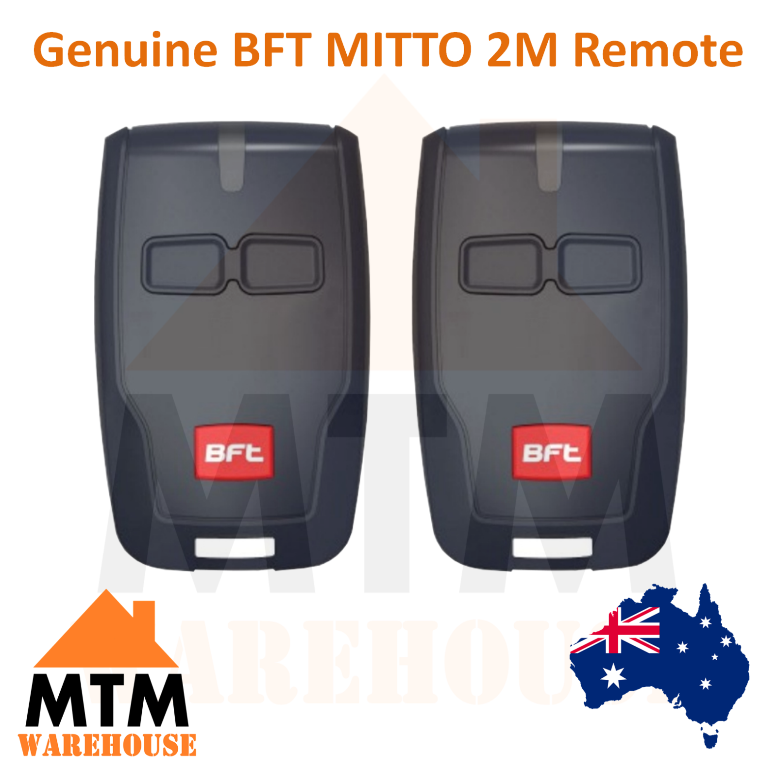 2 x Genuine BFT MITTO B RCB2 B RCB TX2 TX4 0678 Remote Transmitter ...