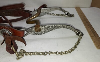 SLIESTER engraved BIT - One Ear Headstall, JAY NUNN maker - listing ...
