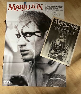 MARILLION - Rare Advert - 60x80cmcm - Poster | eBay