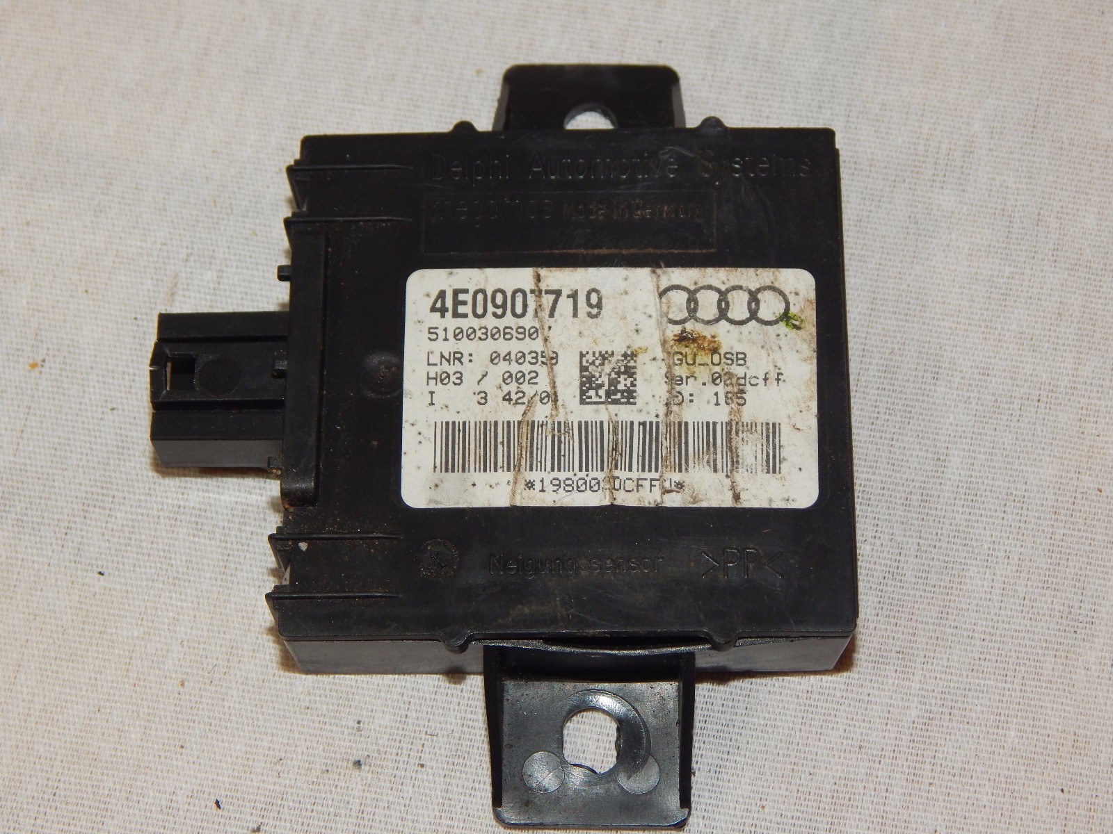 THEFT/LOCKING ECU ECM COMPUTER AUDI A8 997419 03 04 05 06 07 08 THEFT ...