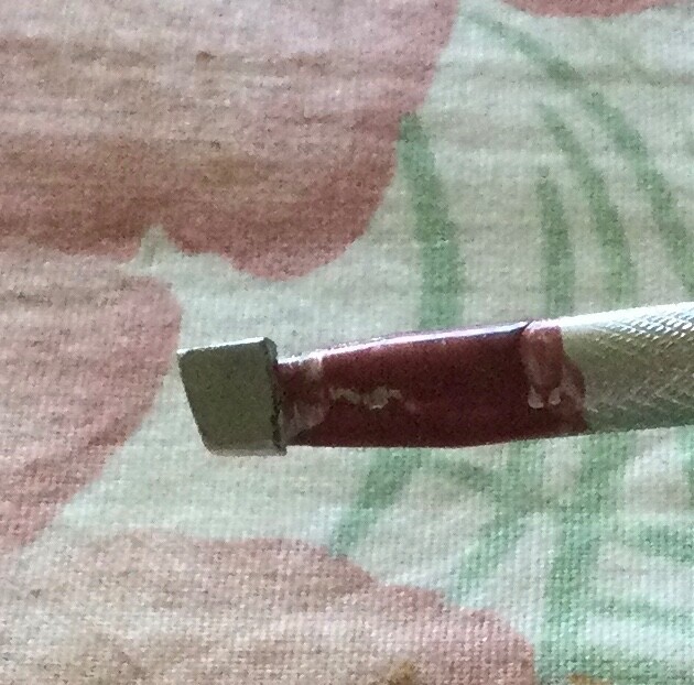 Craftool Co. U.S.A. #B200 angled plain shading block leatherwork tool ...