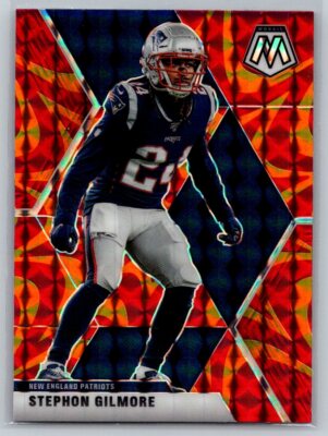 2020 Panini Mosaic #140 Stephon Gilmore Reactive Orange PATRIOTS | eBay