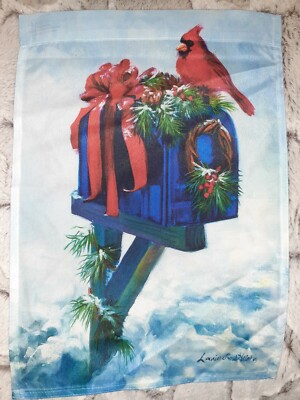 Cardinal Mailbox Garden flag 12.5inx18in | eBay