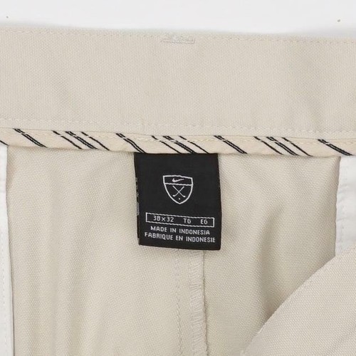 NIKE GOLF Pleated Cuffed Golf Pants Slacks Khaki Mens 38x32 | eBay