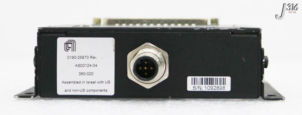 36023 MKS MICRONODE NETWORKED I/O, AMAT 0190-25870 (PARTS) AS00124-04 ...