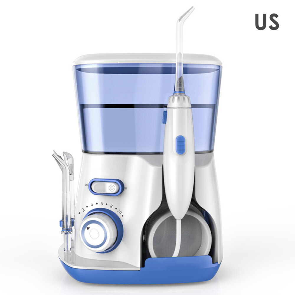 800ml Electric Water Flosser Dental Oral Irrigator Teeth Cleaners Jet ...