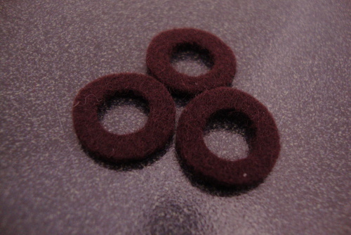 Jupiter Trumpet Valve Cap Felts Set of 3 NEW! Ships Fast! G1 | eBay