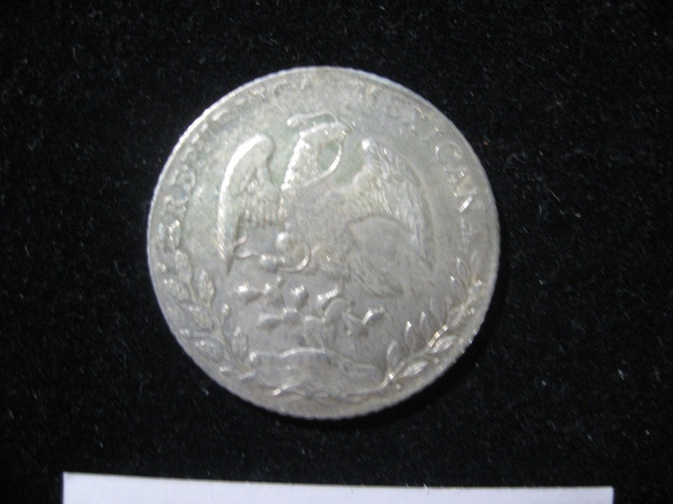 1887 8 REALES MEXICO MoMH ABOUT UNCIRCULATED. | eBay