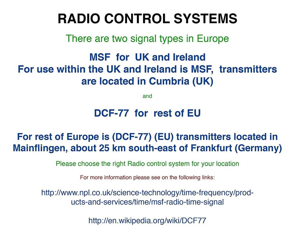 Weather station with MSF Radio Control Clock ( UK version ) Indoor ...