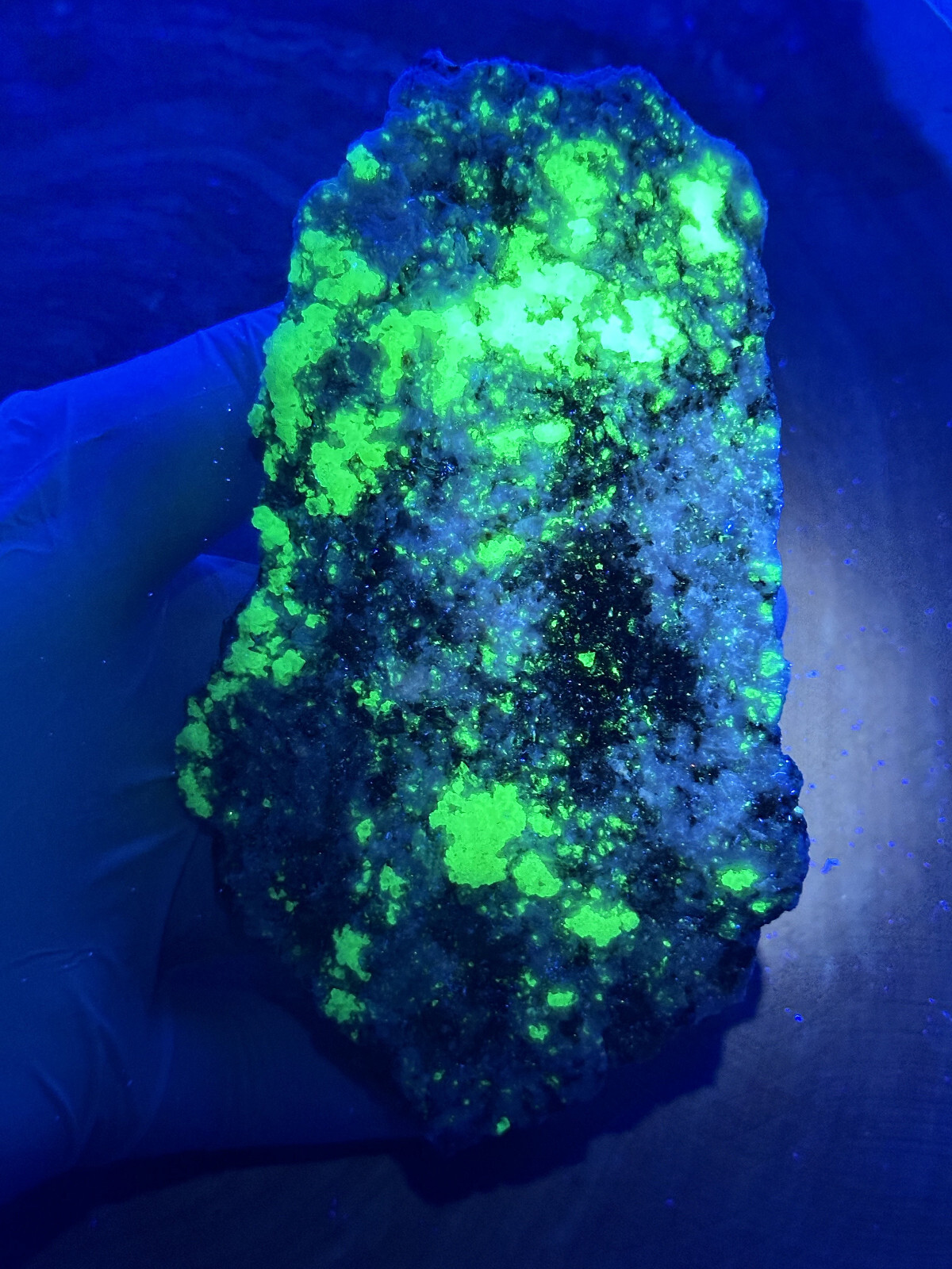 HIGHLY FLUORESCENT_Rare Hyalite Opal Specimen from Chalk Mtn., Spruce ...