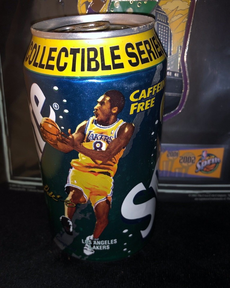 LOT SPRITE Lakers Kobe Bryant Pin Set W/ CAN Ltd Ed Serial # NRFP ...