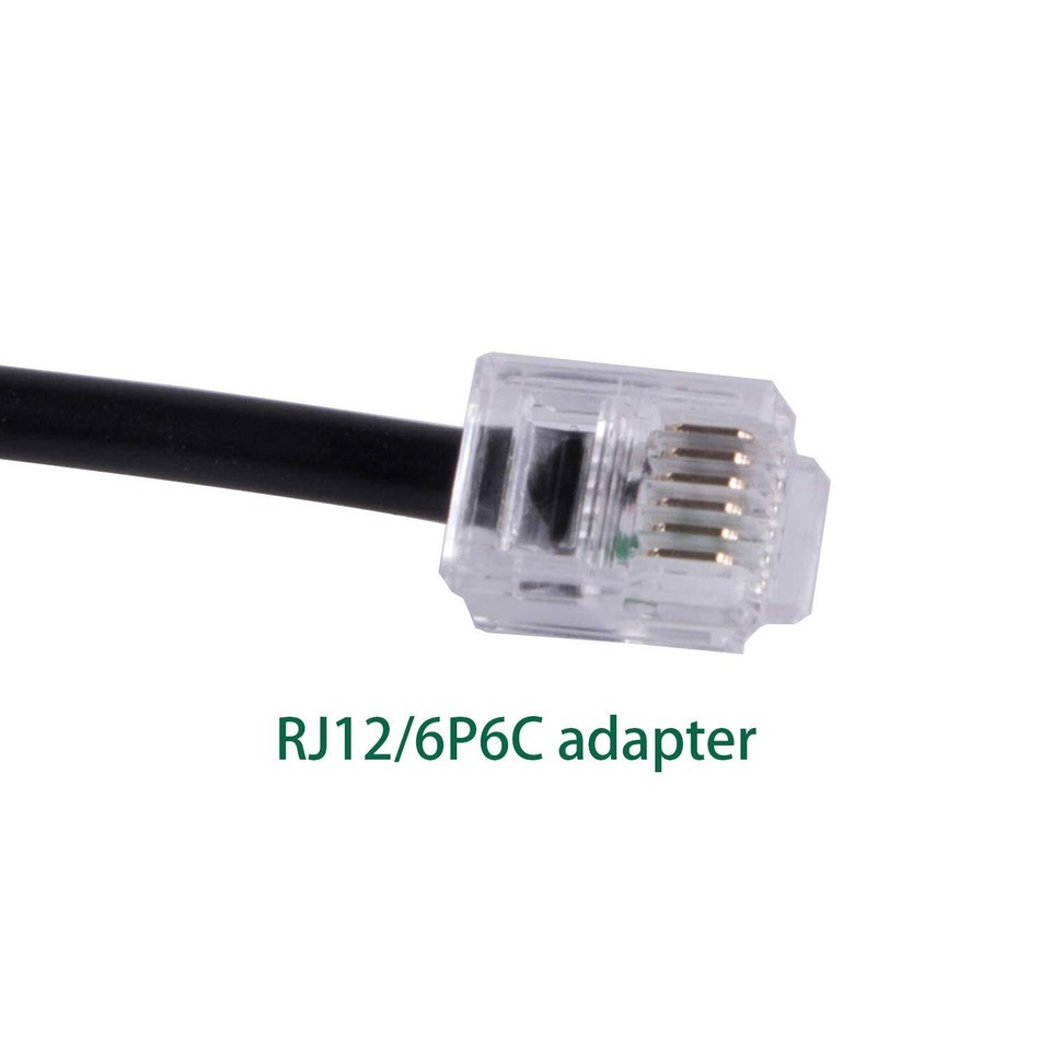 DB9 Serial RS232 to RJ12 6P6C Adapter Cable for APC PDU 940-0144A | eBay