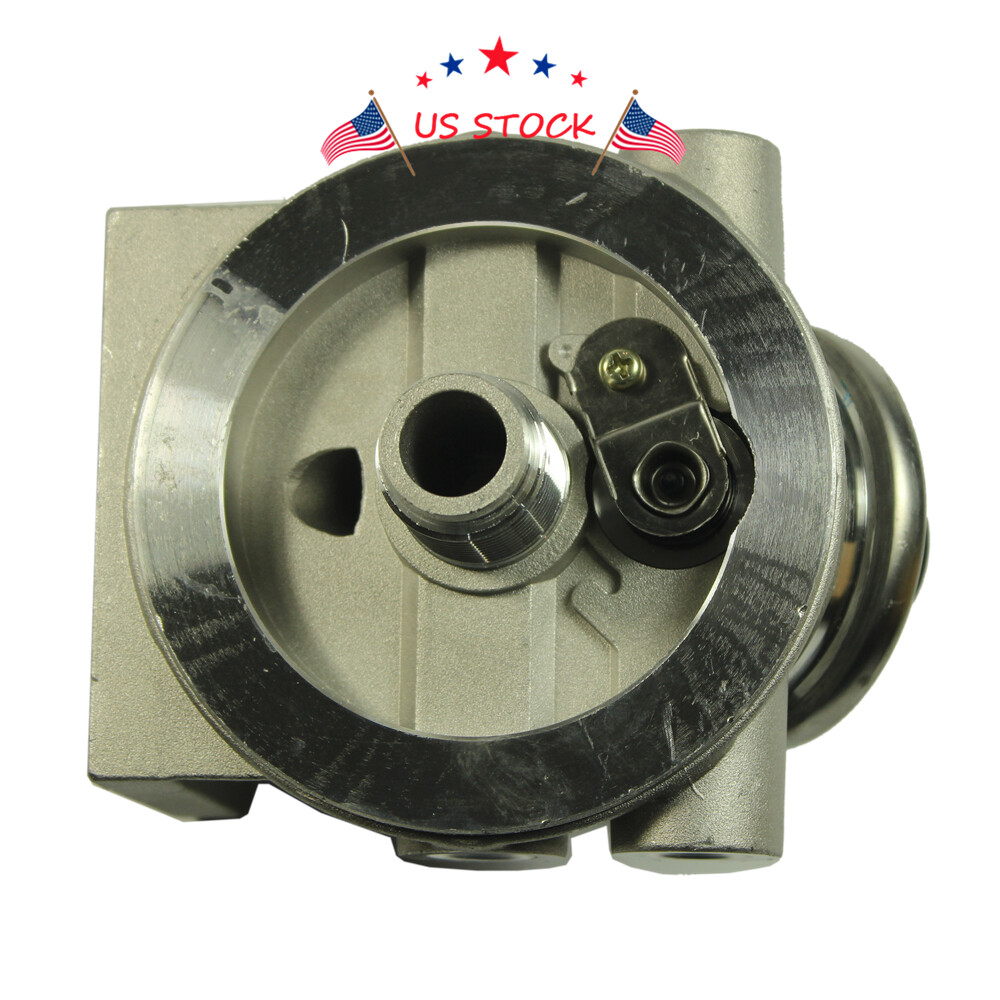 Diesel Fuel Filter Mounting Base Hand Priming Pump Spin On Mount 3/8 ...