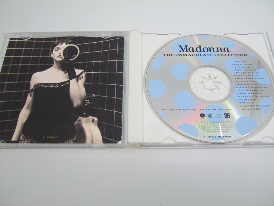 3 Madonna Cds You Can Dance, True Blue, Immaculate Collection Greatest ...