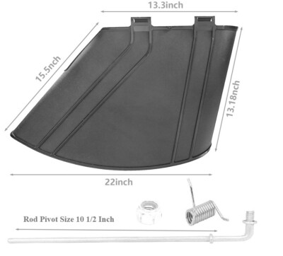 Amero 138-7502 Deflector W/Hardware FITS Toro 54” MX5475 75754 TIME ...
