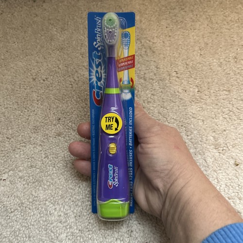 Crest Toothbrush SpinBrush Classic Spinning Head NEW Sealed Green ...
