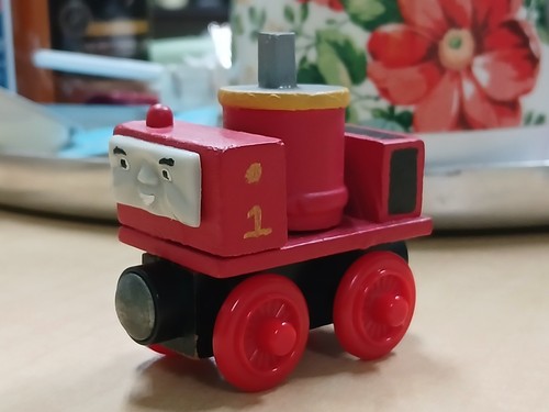 GLYNN COFFEE POT ENGINE Thomas Wooden Train Custom Railway Series | eBay