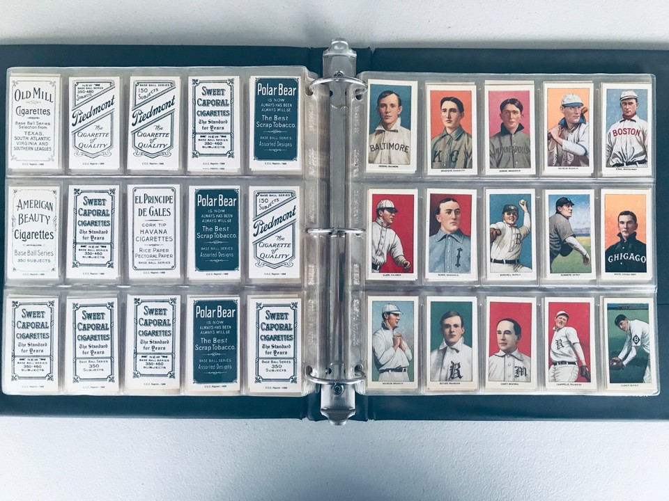 ULTRA Rare 1988 523 Reprint T206 Baseball Cigarette Cards | eBay
