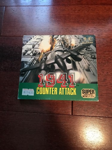 PC Engine SuperGrafx 1941 COUNTER ATTACK CA SELLER! COMPLETE! MINT! | eBay