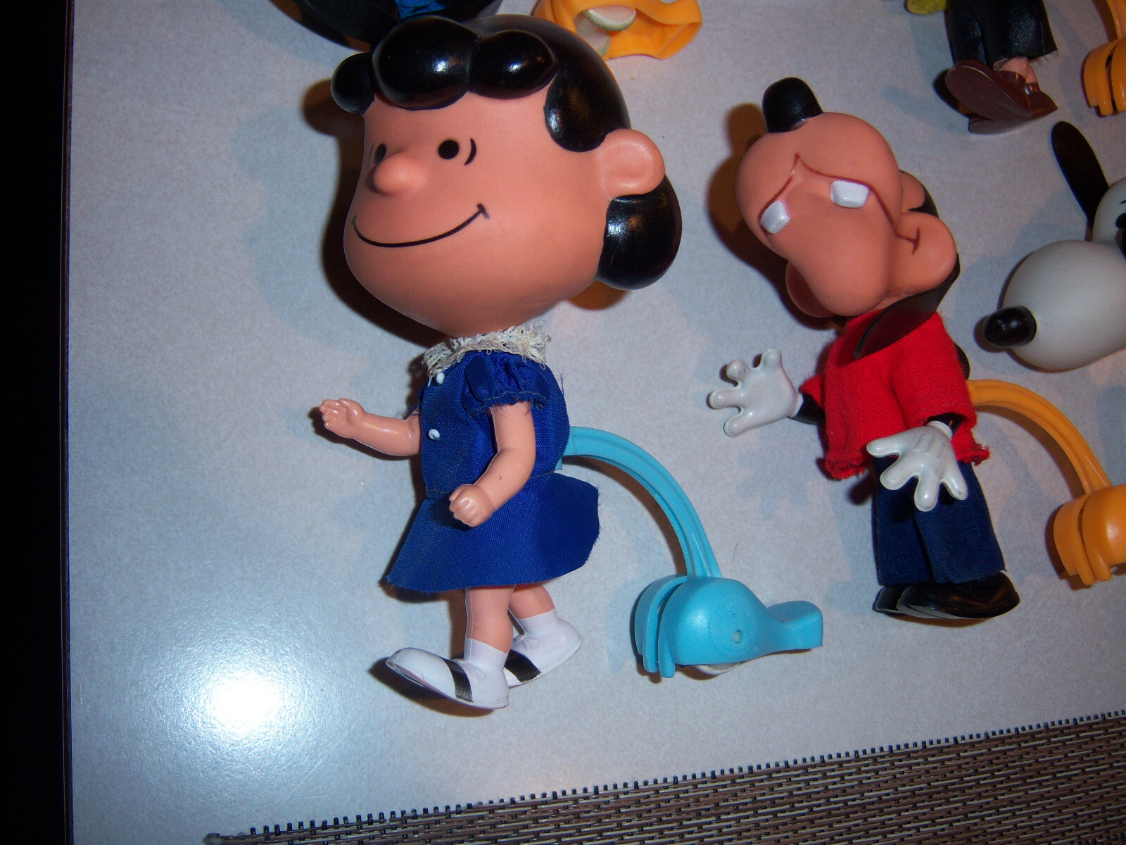 VTG LOT 5 MICKEY M LUCY GOOFY SNOOPY CHARLIE BROWN SKEDIDDLE LIDDLE ...