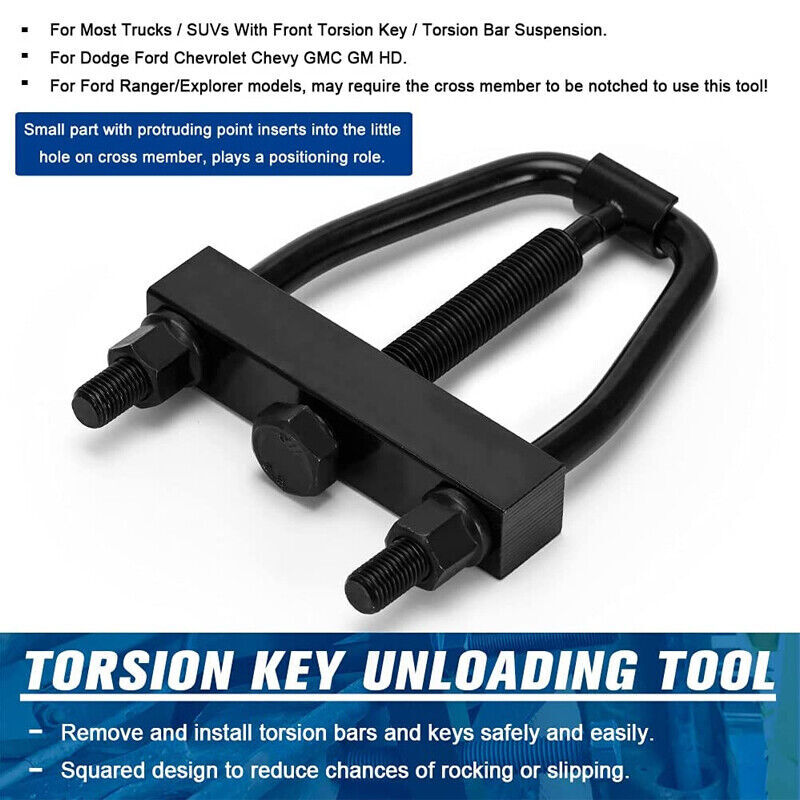 Black Torsion Bar Key Installation Removal Tool For Chevy GM Dodge ...