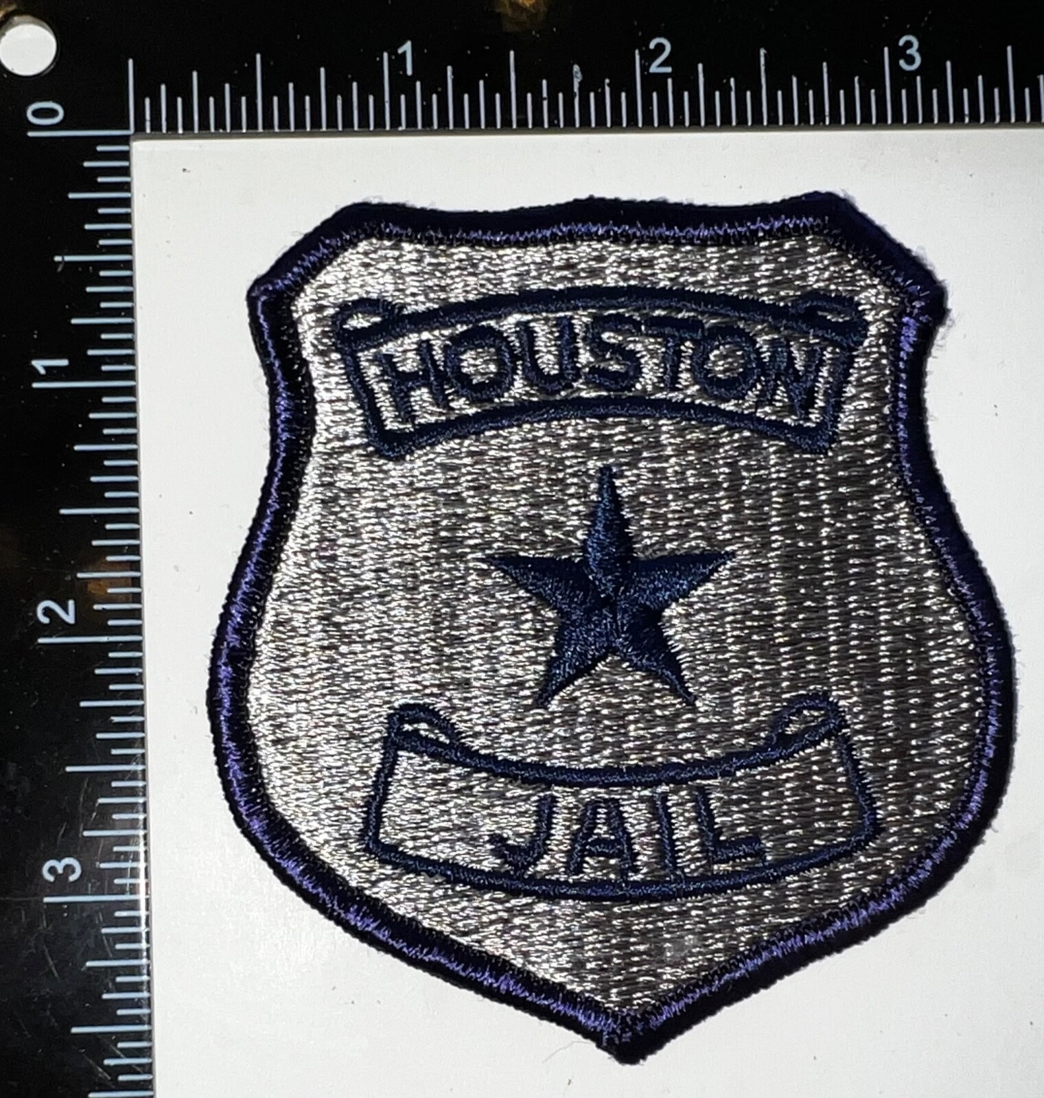 VINTAGE OBSOLETE Houston Texas TX Police Jail Patch | eBay