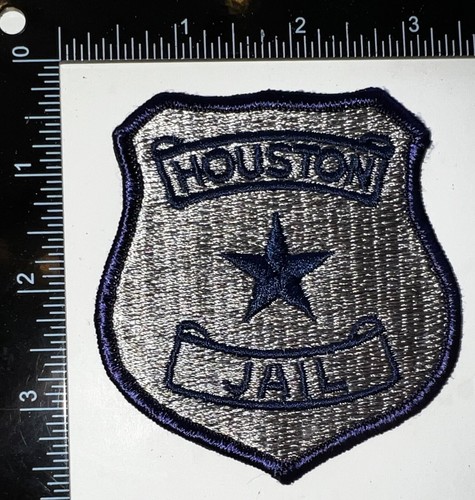 VINTAGE OBSOLETE Houston Texas TX Police Jail Patch | eBay
