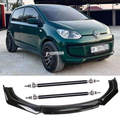 For Volkswagen UP 2011-2015 Front Bumper Lip Spoiler Splitter Body Kit ...