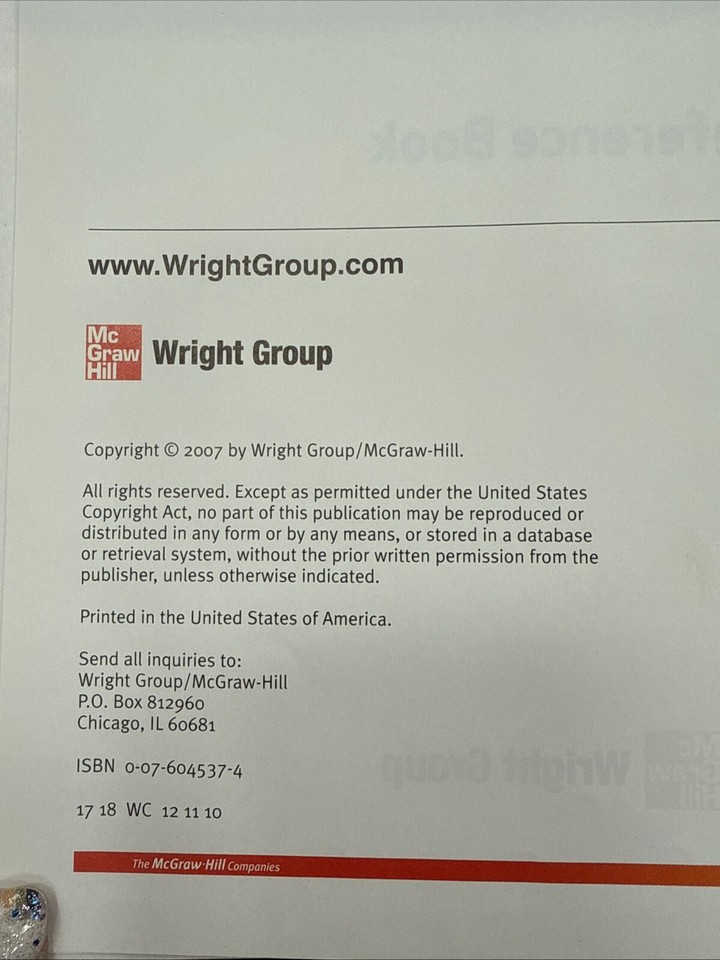 Everyday Mathematics : My Reference Book - Univ of Chicago Math Project ...