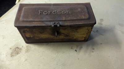 vintage tractors- FORDSON Tractor Tool Box 40cm By 16cm | eBay