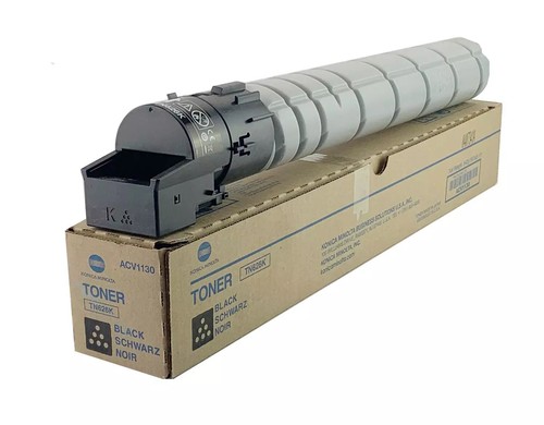 Konica Minolta TN626K ACV1130 Black Toner Cartridge Bizhub C450i C550i ...