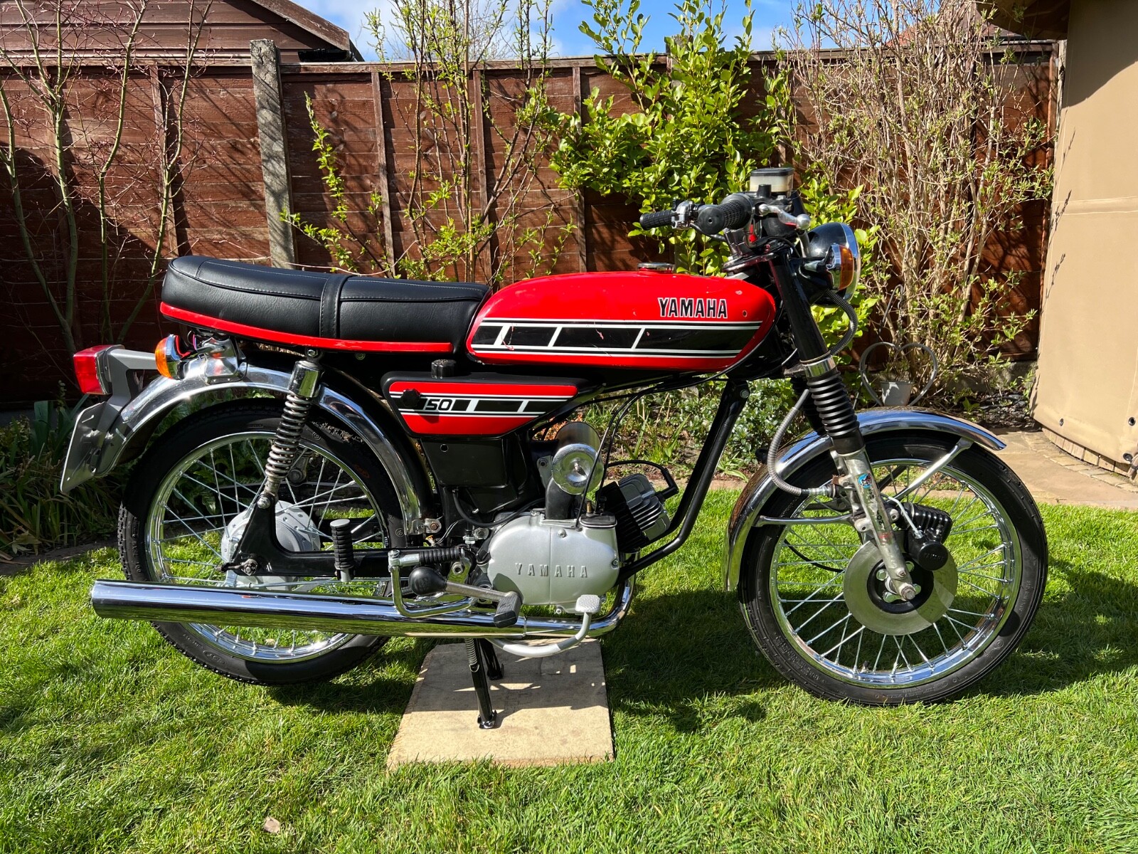 1977 Yamaha FS1E DXA Matching Frame And Engine Numbers - Bike Years - 1970s