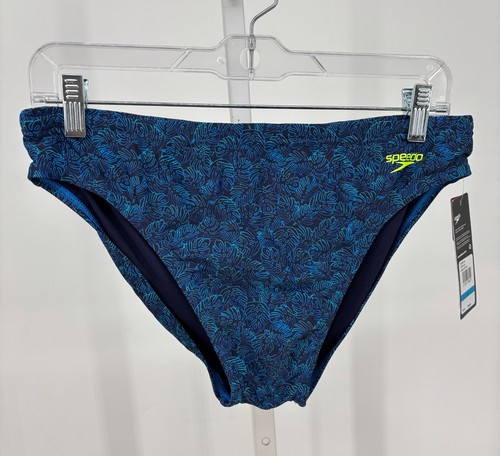 Speedo PowerFlex Eco Mens Brief 36 Ocean Depth Blue Creora Highclo ...