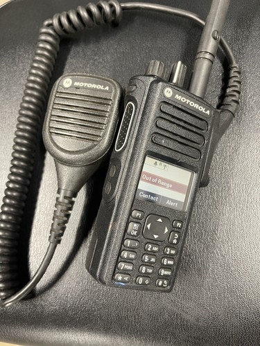 Motorola XPR7550e Two-way Radio Model AAH56RDNWA1AN With Microphone | eBay