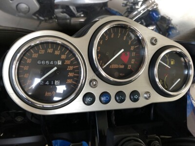 For Kawasaki ZRX 1200s 2001-07 Polished Aluminium Trim Rings Instrument ...