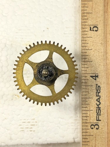 Gilbert Clock Movement (Stamped 1913) Time Side 4th Wheel (See Pics To ...