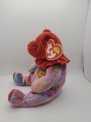 TY Beanie Baby - July the Birthday Bear Stuffed Animal Toy | eBay