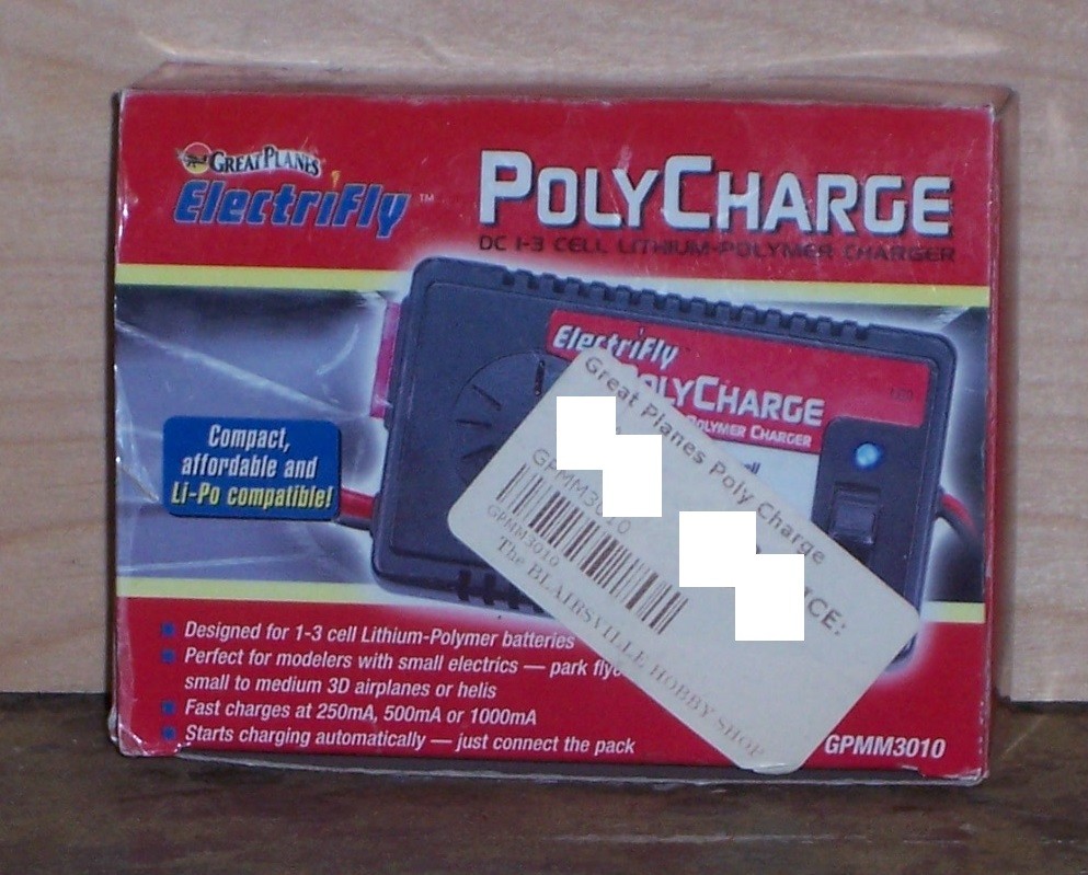 Great Planes PolyCharge 1-3 Cell Li-Po DC Charger GPMM3010 | eBay