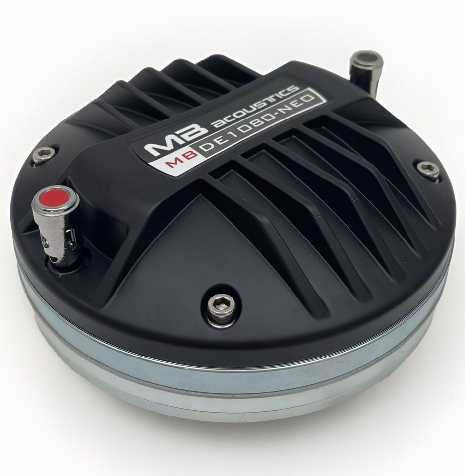 MB Acoustics 1.4” Neodymium Titanium Compression Driver, 4" VC, 8Ω MB ...